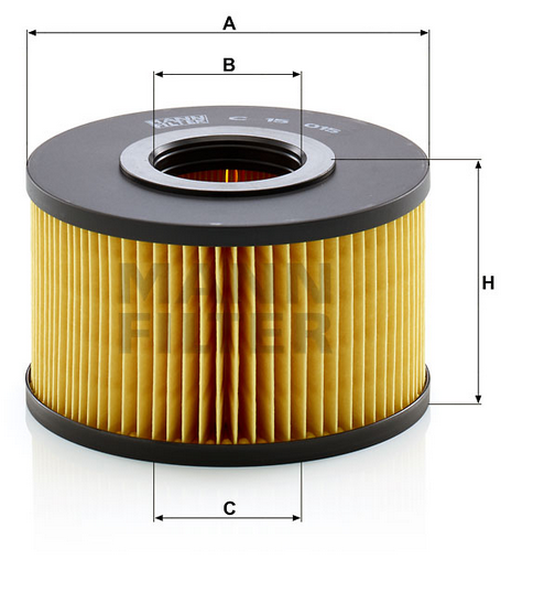 MANN-FILTER C 15 015 Luftfilterelement