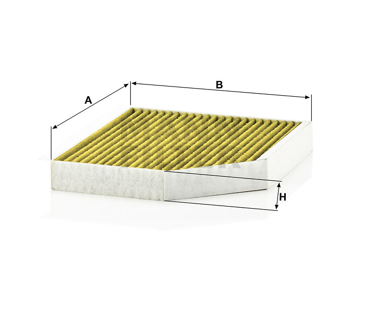 MANN-FILTER FP 2450 cabin air filter element (FreciousPlus)