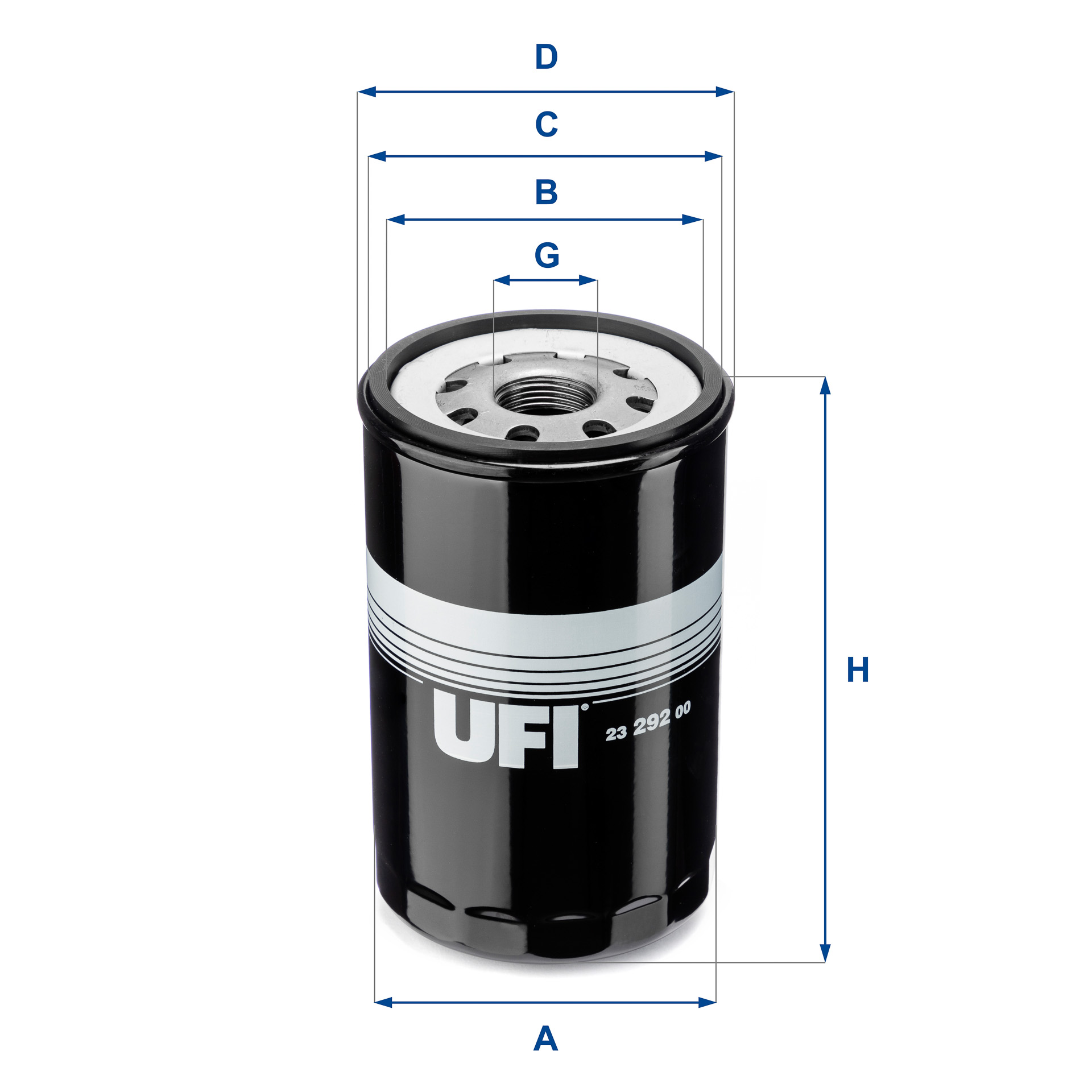 HENGST FILTER H210W01 Ölfilter SpinOn