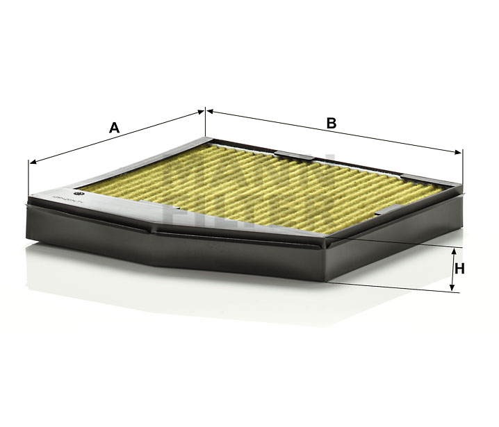 MANN-FILTER FP 2335 KIT Innenraumfilterelement (FreciousPlus)