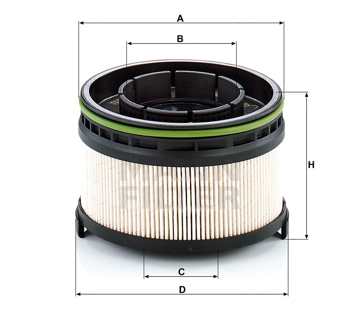 MANN-FILTER PU 11 001 z KIT fuel filter element (service kit)