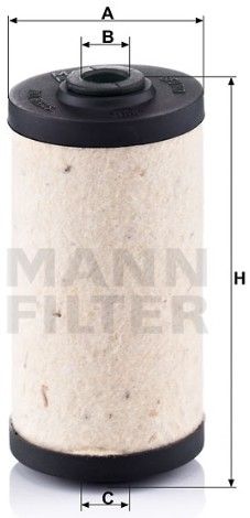 MANN-FILTER BFU 707 Kraftstofffilterelement